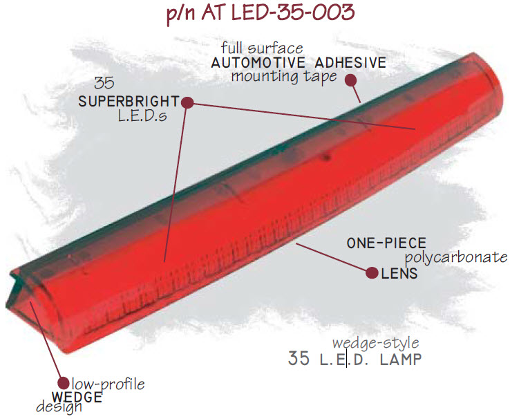 Surface Mount 3rd Brake Light - LED [AT-LED35003],