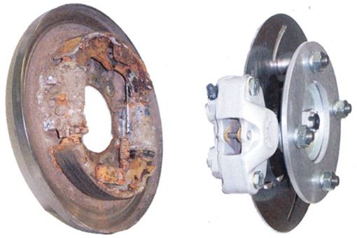 Honda Front Disc Brake Conversion Kit|