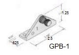 Gas Spring Flat Mounting Brackets,