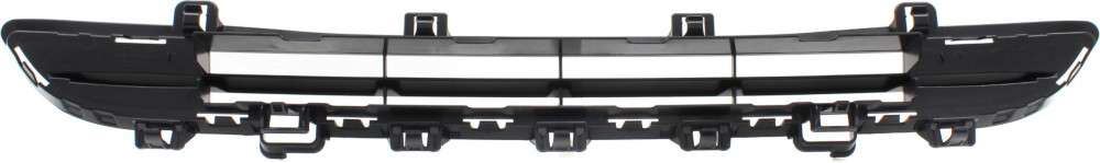 BMW Center, Upper Bumper Grille-Textured Black, Plastic | Replacement ...