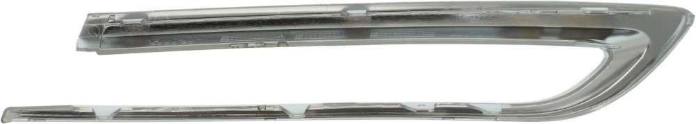 BMW Rear, Driver Side Bumper Trim-Chrome, Plastic | Replacement RB76370002,
