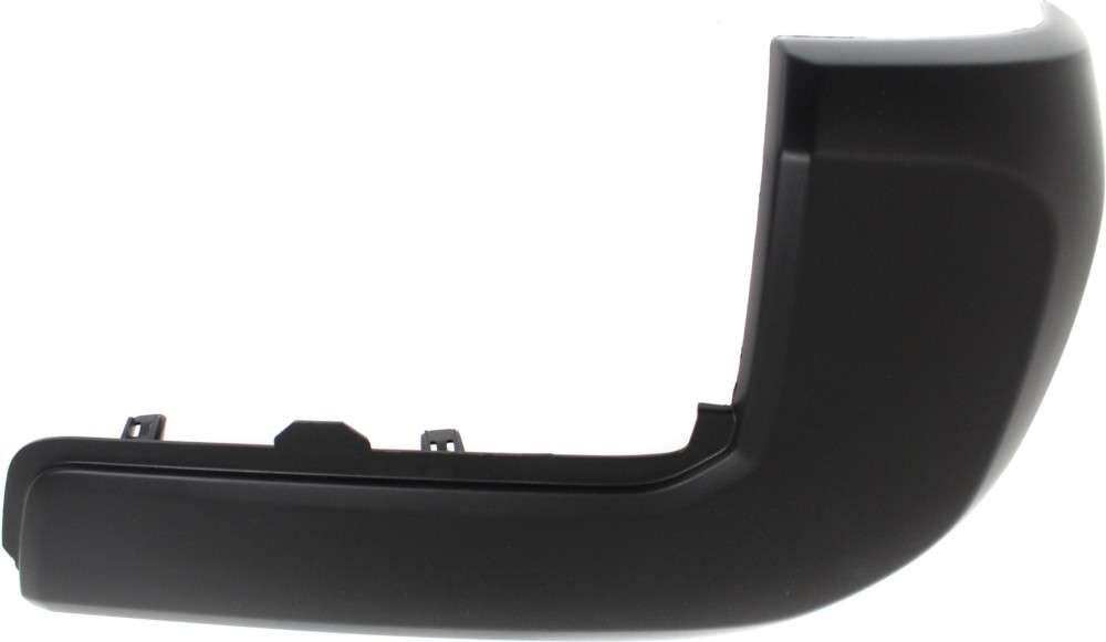 Toyota Rear, Passenger Side Bumper End End-Painted Black, Plastic ...
