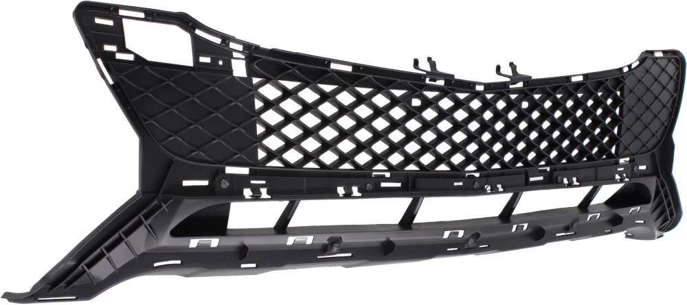 Mercedes Benz Center Bumper Grille-Textured Black, Plastic ...