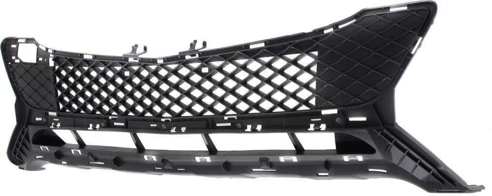 Mercedes Benz Center Bumper Grille-Textured Black, Plastic ...