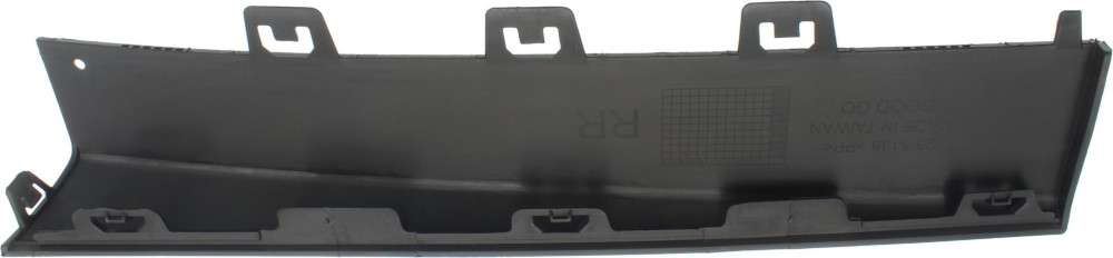 Mercedes Benz Rear, Passenger Side Bumper Trim-Black, Plastic ...