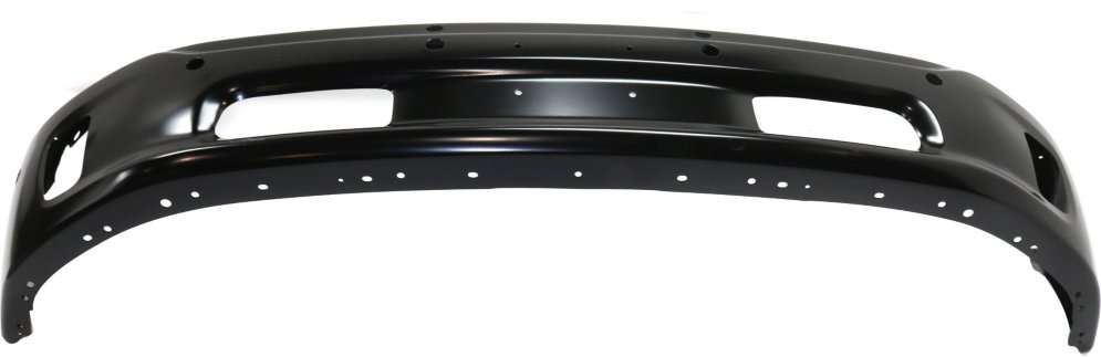 Front, Lower Bumper Replacement Bumper-Painted Black, Steel ...