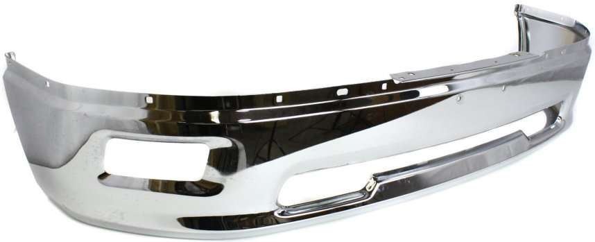 Dodge, Ram Front Bumper-Chrome, Steel | Replacement REPD010306,