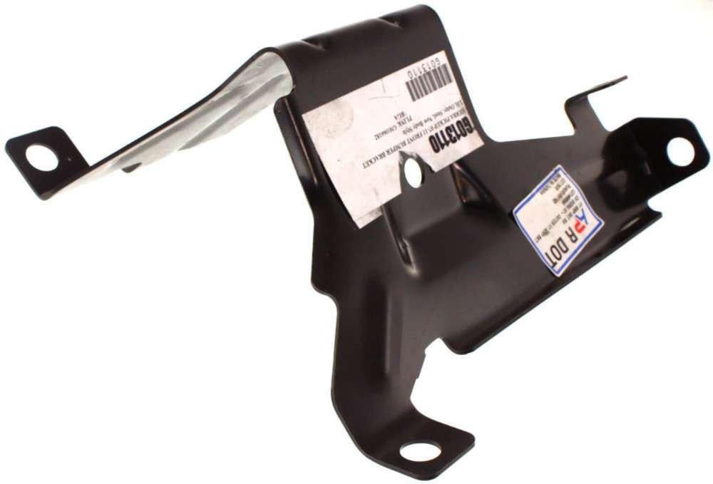 GMC Front, Driver Side, Outer Bumper Bracket-Steel | Replacement G013110,