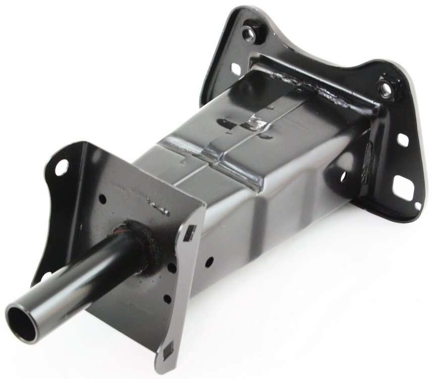 Mercedes Benz Front, Passenger Side Bumper Bracket-Steel, Replacement ...