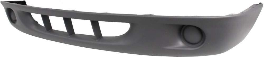 Dodge Front, Lower Bumper Cover-Textured, Plastic | Replacement 10017,