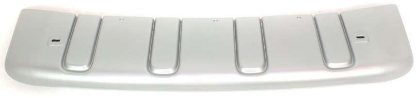 Nissan Front, Lower Bumper Cover-Painted Silver, Plastic | Replacement ...