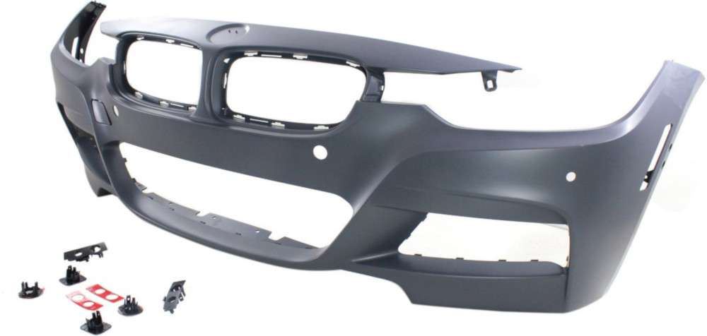 BMW Front Bumper Cover-Primed, Plastic | Replacement REPB010396P,