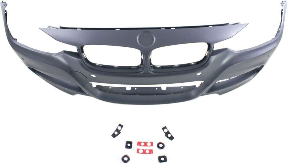 BMW Front Bumper Cover-Primed, Plastic | Replacement REPB010396P,
