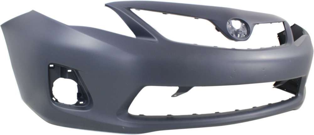Toyota Front Bumper Cover-Primed, Plastic | Replacement REPT010357P,