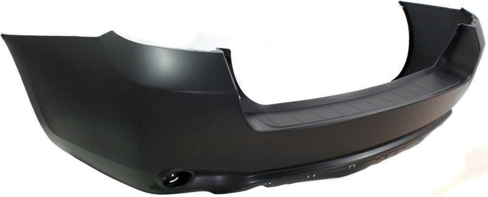 Toyota Rear, Upper Bumper Cover-Primed, Plastic | Replacement REPT760116P,
