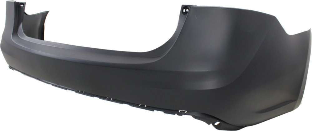 Toyota Rear, Upper Bumper Cover-Primed, Plastic | Replacement REPT760149P,