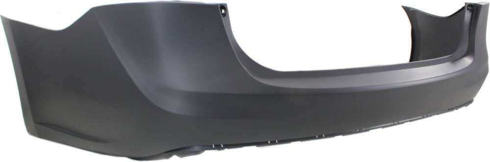 Toyota Rear, Upper Bumper Cover-Primed, Plastic | Replacement REPT760149P,
