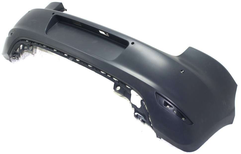 Volkswagen Rear Bumper Cover-Primed, Plastic | Replacement REPV760125P,