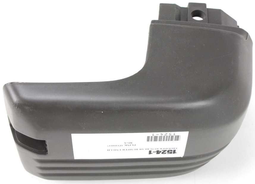 Isuzu Rear, Driver Side Bumper End-Primed, Plastic | Replacement 1524-1,