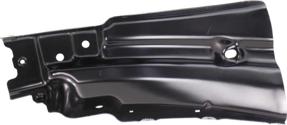 Chevrolet Front, Driver Side Bumper Endnd-Painted Black, Steel ...