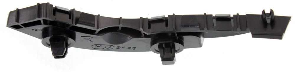 Honda Front, Passenger Side Bumper Filler-Black | Replacement REPH013147,