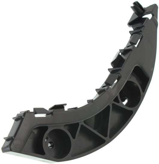 Honda Front, Driver Side Bumper Filler-Black | Replacement REPH013148,