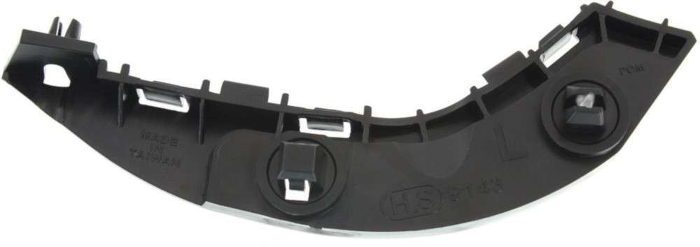 Honda Front, Driver Side Bumper Filler-Black | Replacement REPH013148,