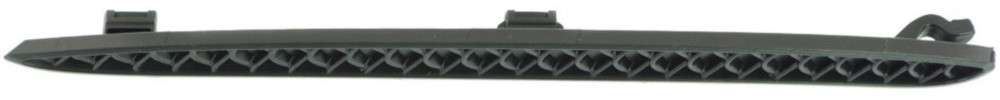 Rear, Passenger Side Bumper Filler-Textured Black | Replacement REPM767001|