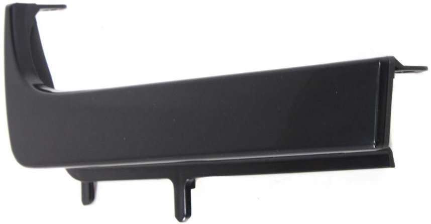 Toyota Front, Driver Side Bumper Filler-Black | Replacement T040510,