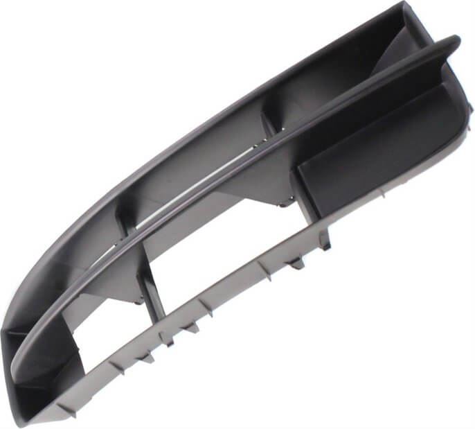 Audi Passenger Side Bumper Grille-Textured Black, Plastic | Replacement ...