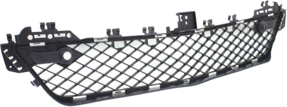 Mercedes Benz Center Bumper Grille-Textured Black, Plastic ...