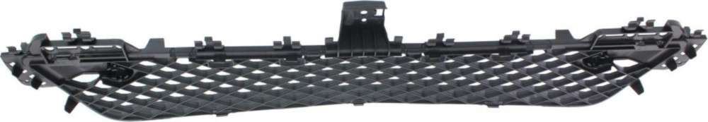 Mercedes Benz Center Bumper Grille-Textured Black, Plastic ...