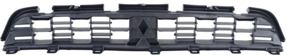 Mitsubishi Upper Bumper Grille-Textured Black, Plastic | Replacement ...