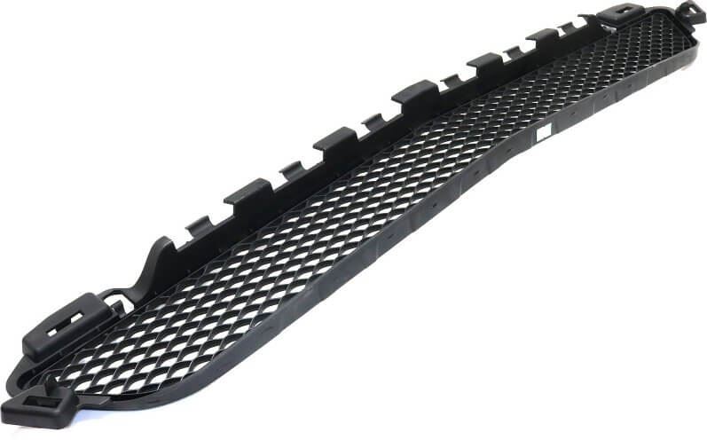 Mercedes Benz Center Bumper Grille-Textured Black, Plastic ...