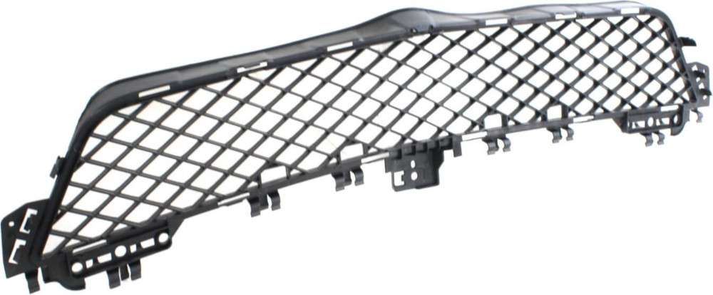 Mercedes Benz Center Bumper Grille-Black, Plastic | Replacement REPM015371|