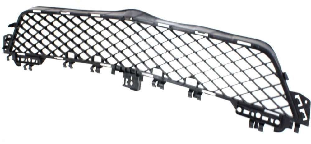 Mercedes Benz Center Bumper Grille-Black, Plastic | Replacement REPM015371|