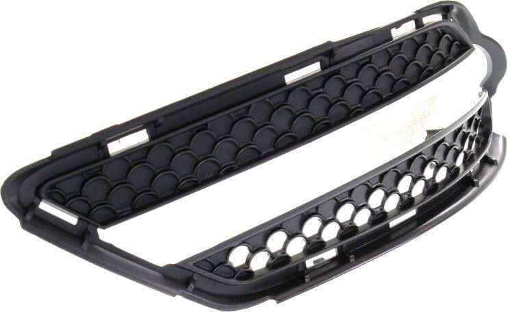 Mercedes Benz Driver Side Bumper Grille-Black, Plastic | Replacement ...