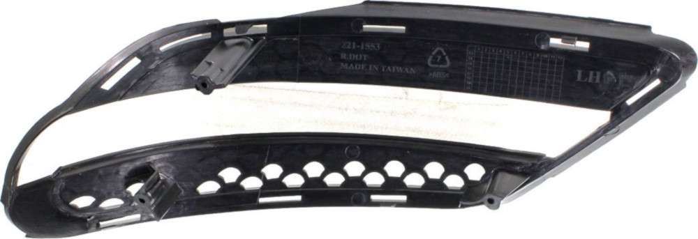 Mercedes Benz Driver Side Bumper Grille-Black, Plastic | Replacement ...
