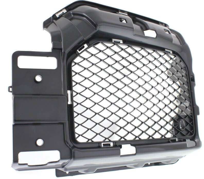 Mercedes Benz Passenger Side Bumper Grille-Textured Black, Plastic ...