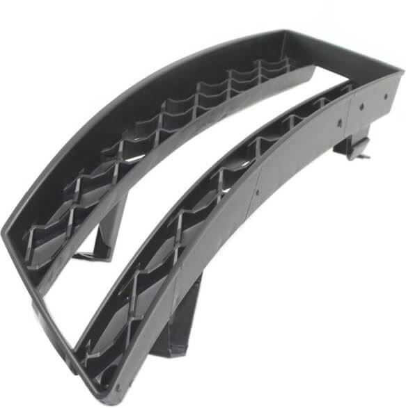 Mercedes Benz Passenger Side Bumper Grille-Textured Black, Plastic ...