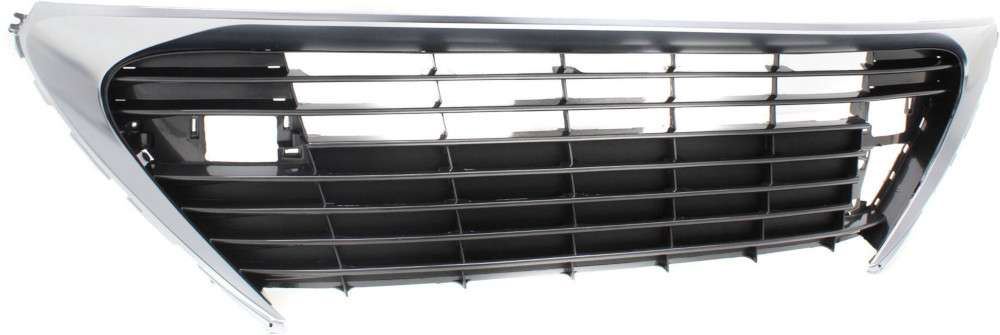 Bumper Grille, Es350/Es300h 16-17 Front Bumper Grille, Satin Nickel, W ...