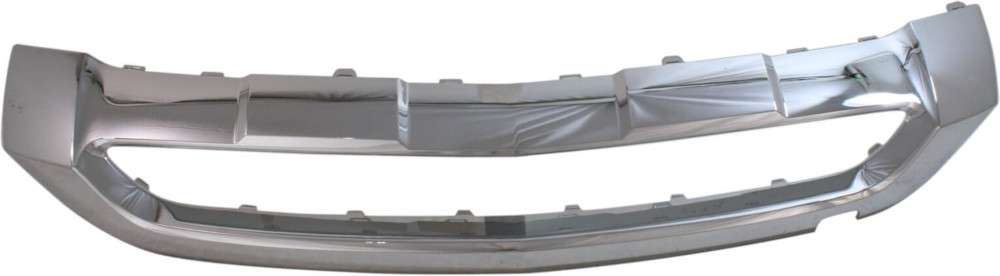 Mercedes Benz Center Bumper Grille-Chrome, Plastic | Replacement ...