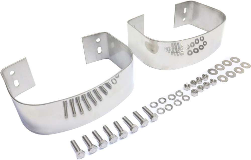 Driver Or Passenger Side Bumper Guard Replacement-Polished, Stainless ...