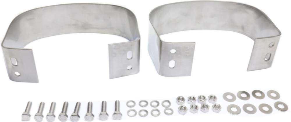 Driver Or Passenger Side Bumper Guard Replacement-Polished, Stainless ...