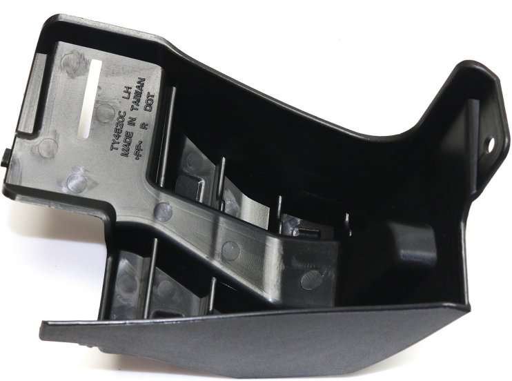 Bumper Guard, Rav4 16-18 Front Bumper Guard Lh, Pad, Textured, (Hybrid ...