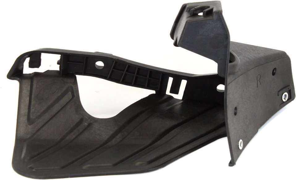 GMC Front, Passenger Side, Rear Section Bumper Retainer-Black, Plastic ...