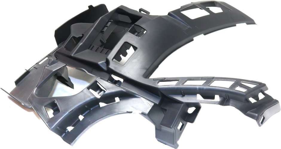 Mercedes Benz Front, Passenger Side Bumper Retainer-Primed, Plastic ...