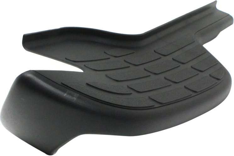 Chevrolet, GMC Rear, Driver Side Bumper Step Pad-Black, Plastic ...