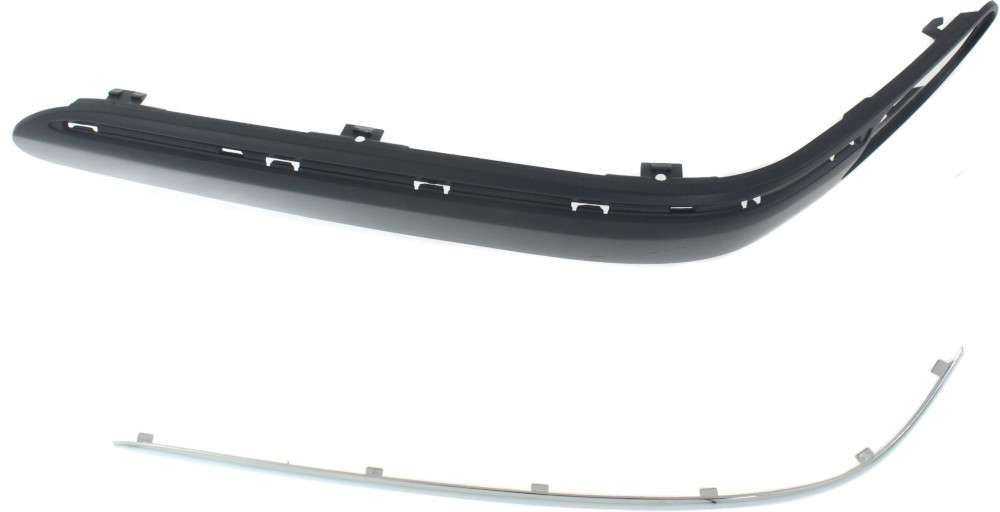 Mercedes Benz Front, Driver Side Bumper Trim-Primed | Replacement ...