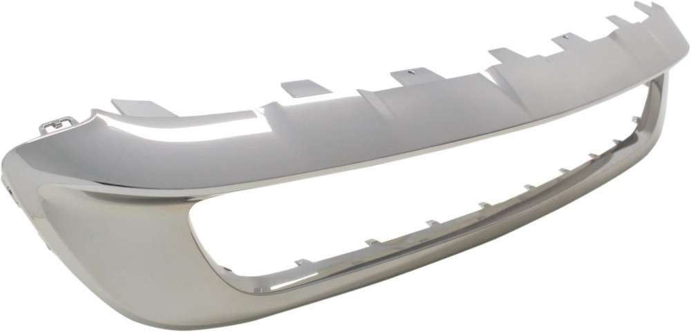 Mercedes Benz Front, Center Bumper Trim-Chrome, Plastic | Replacement ...